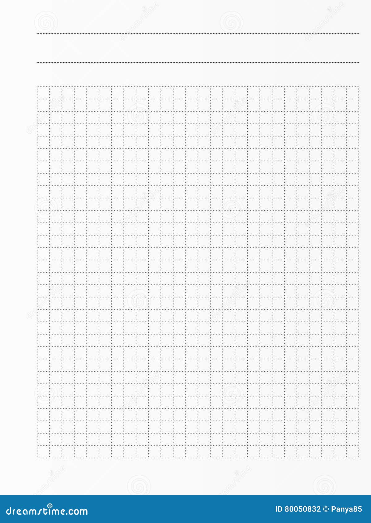 School Notebook Paper Sheet. Exercise Book Page Background Stock Vector ...