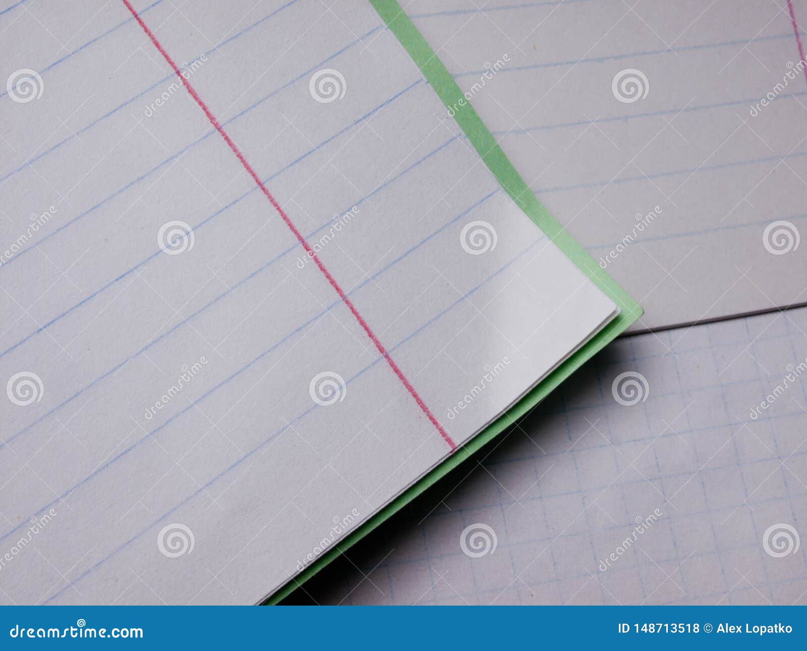 School Notebooks As Background, Back To School Stock Photo - Image of ...