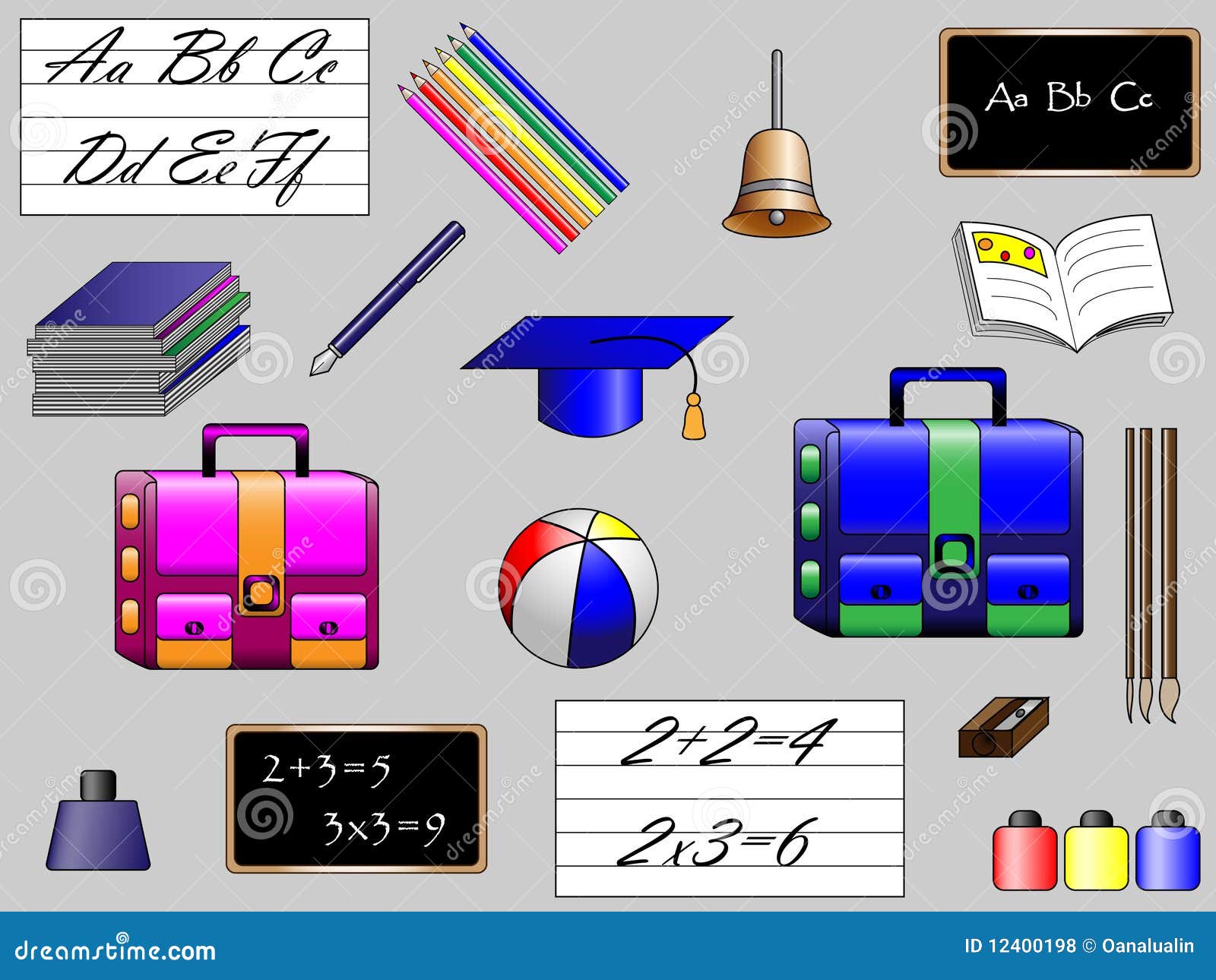 Scool Objects Stock Illustrations – 9 Scool Objects Stock Illustrations ...