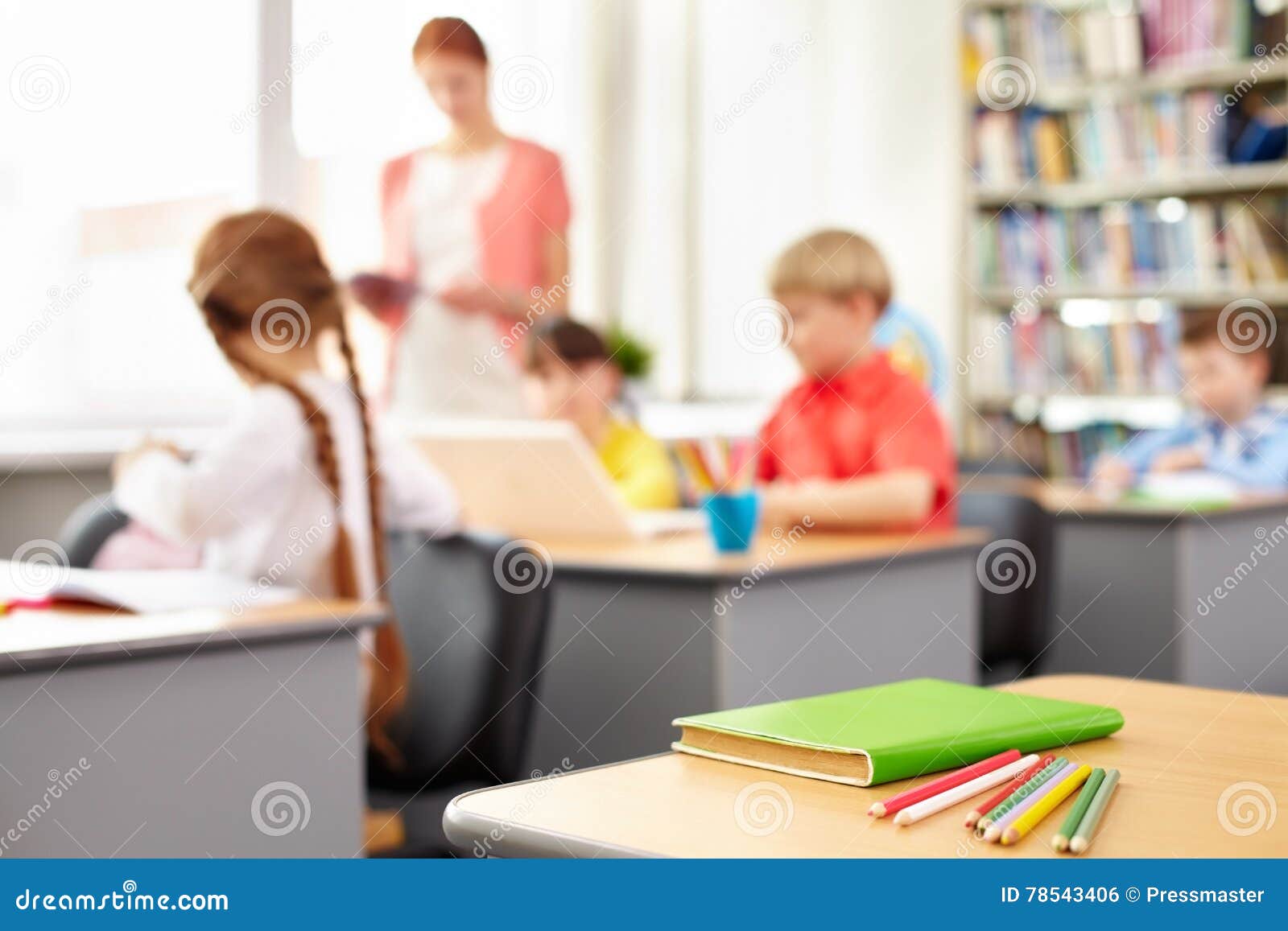 School objects stock photo. Image of classroom, desk - 78543406
