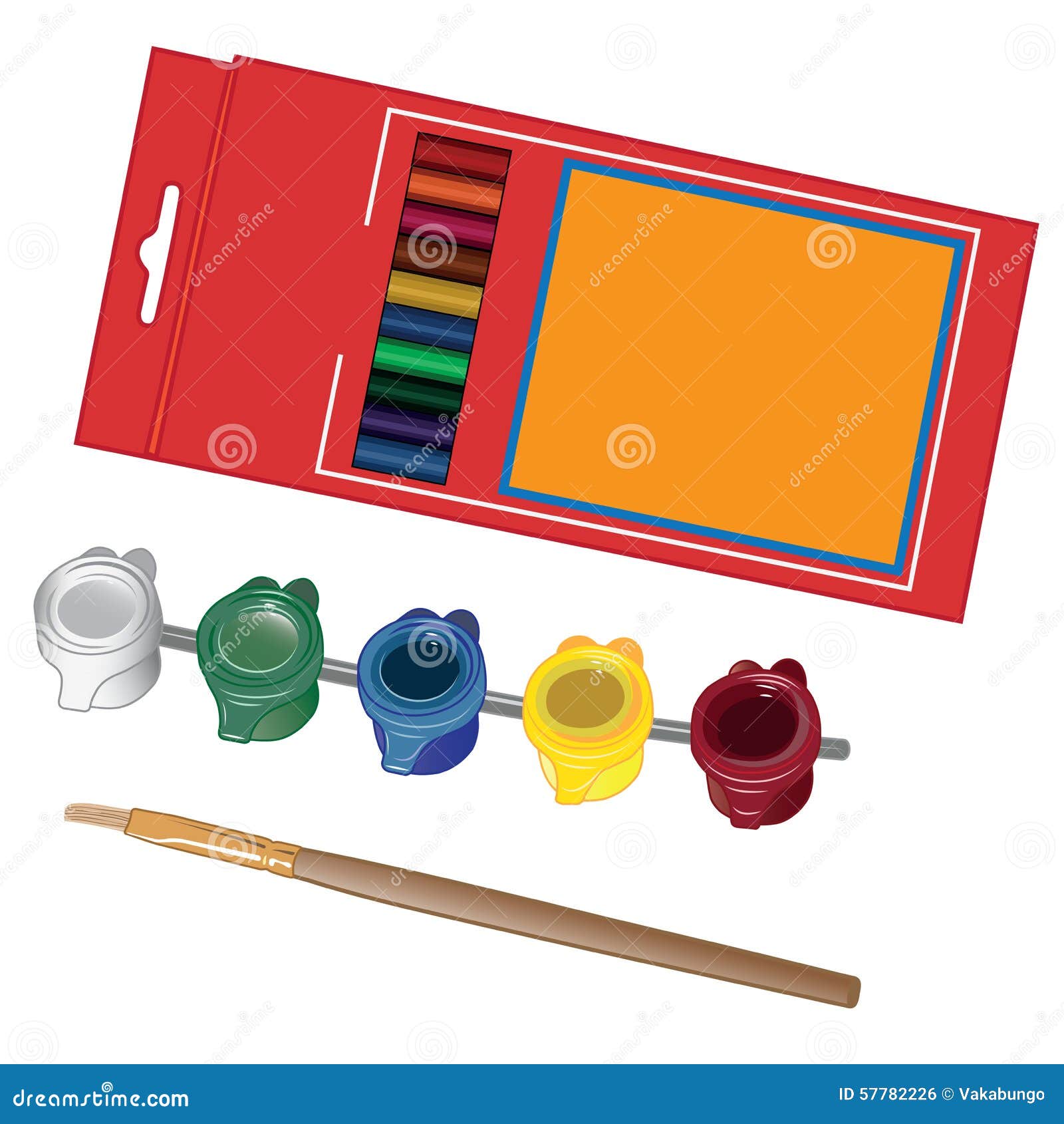 School, Paint, Painter, Rainbow, Color, Palette Royalty-Free Stock ...