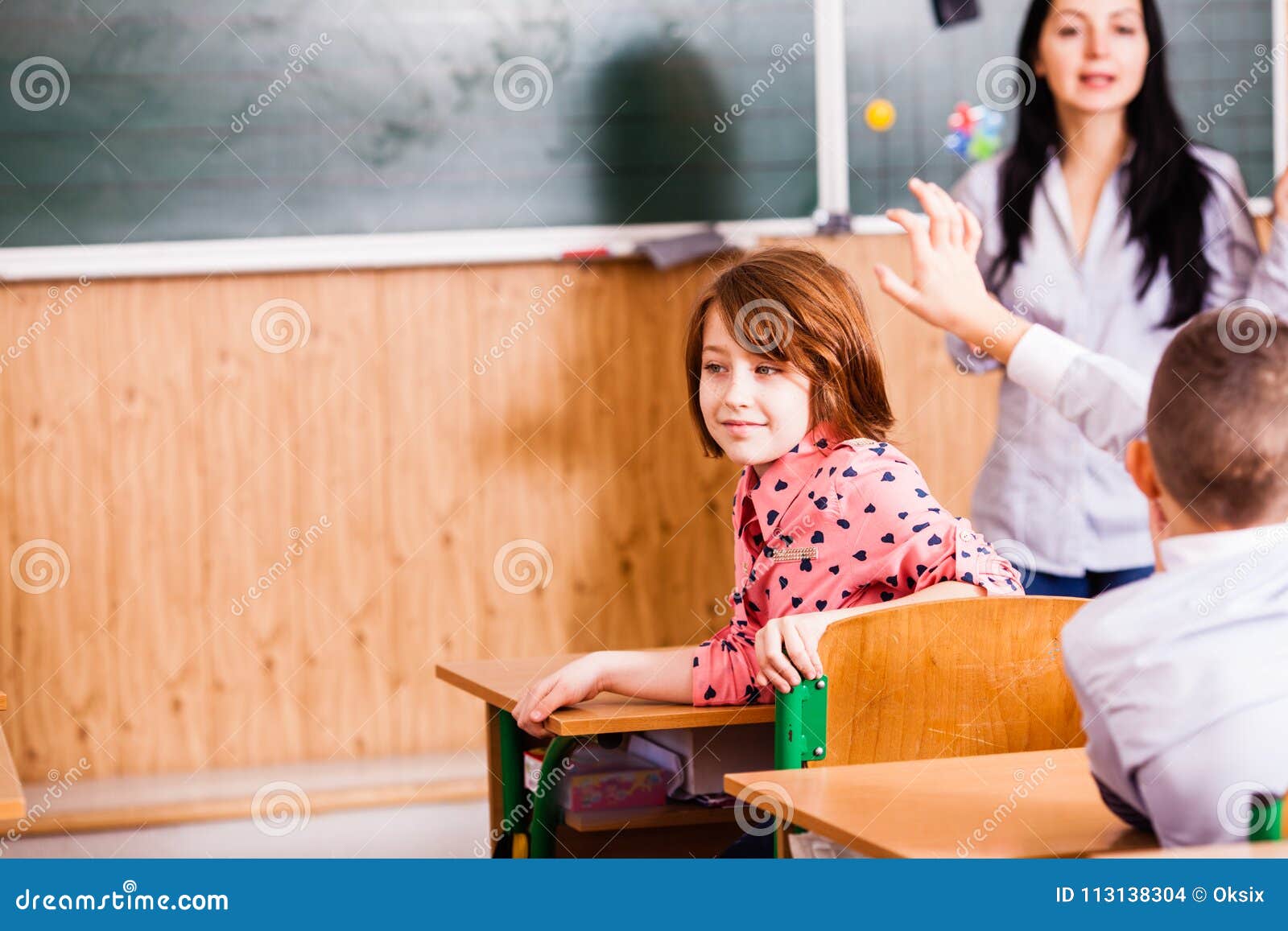 School portrait indoor stock photo. Image of classroom - 113138304