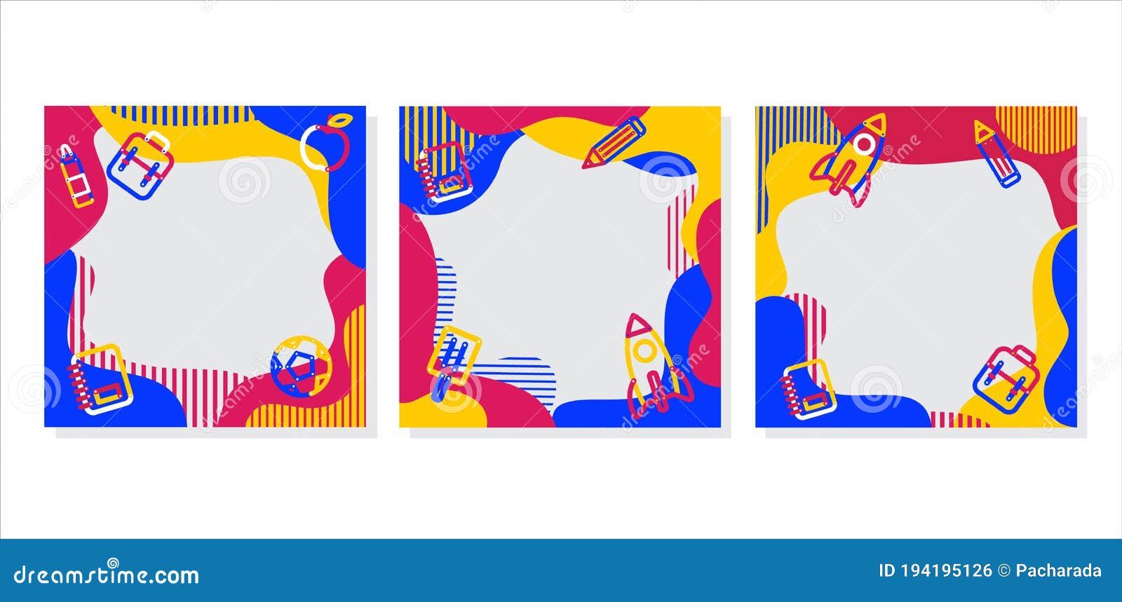 Twibbon Profile Picture Boder And Frame Vector Illustration ...