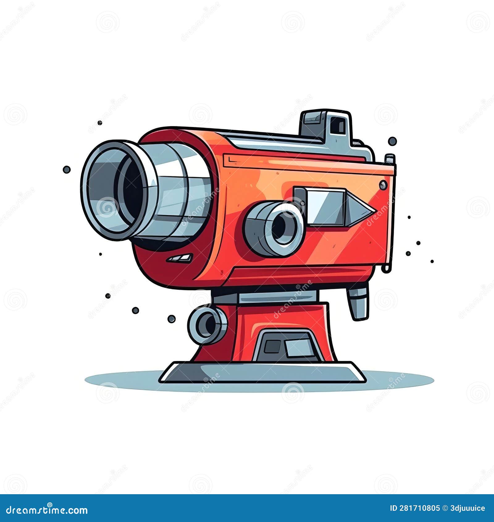 Projector For Education, Entertainment, Business Presentation Realistic ...