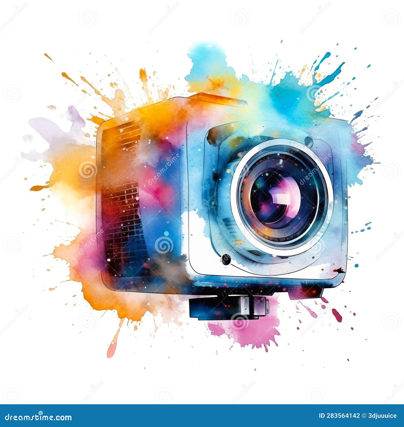 Projector For Education, Entertainment, Business Presentation Realistic ...