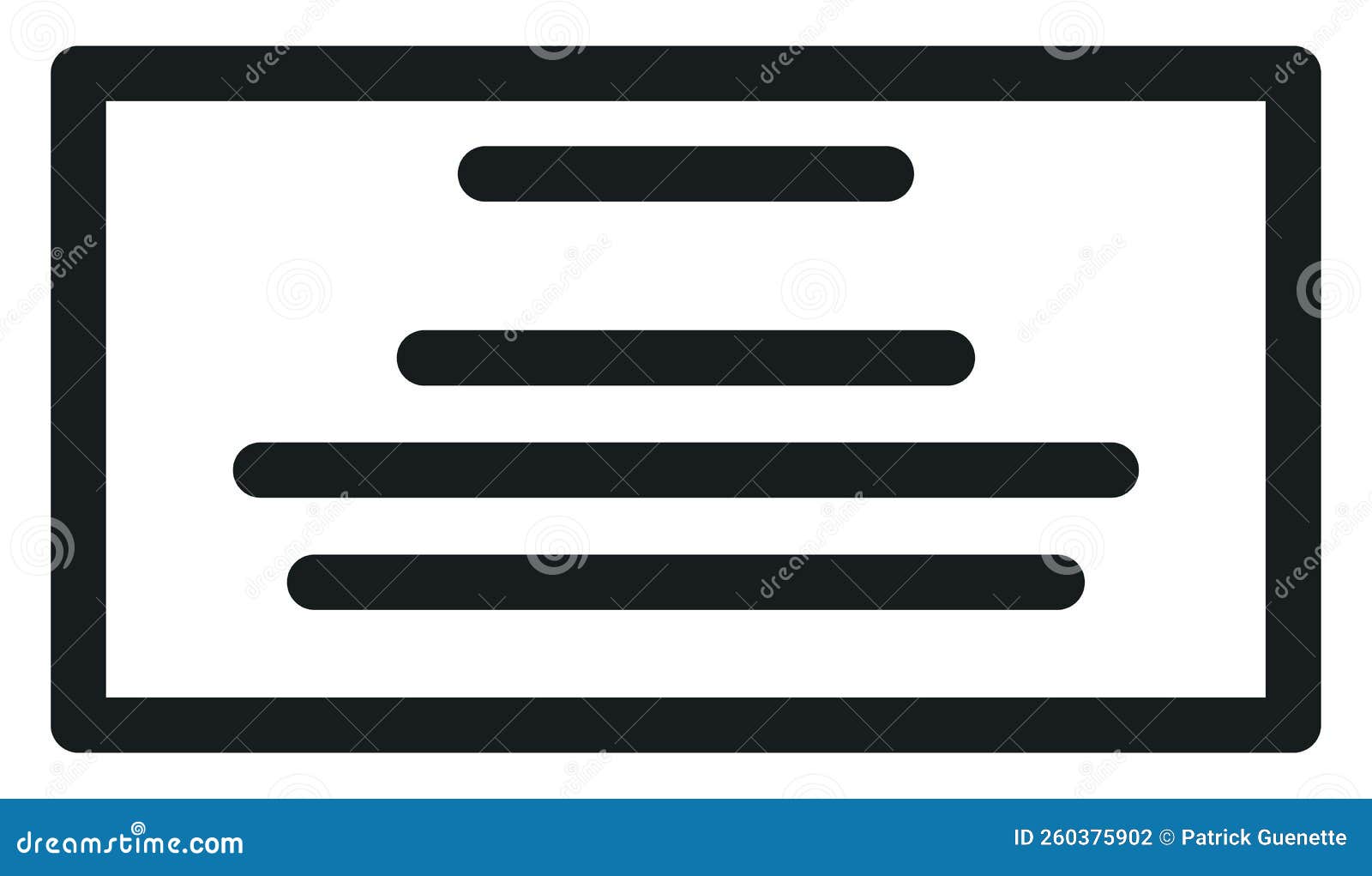 School questionnaire, icon stock vector. Illustration of blue - 260375902