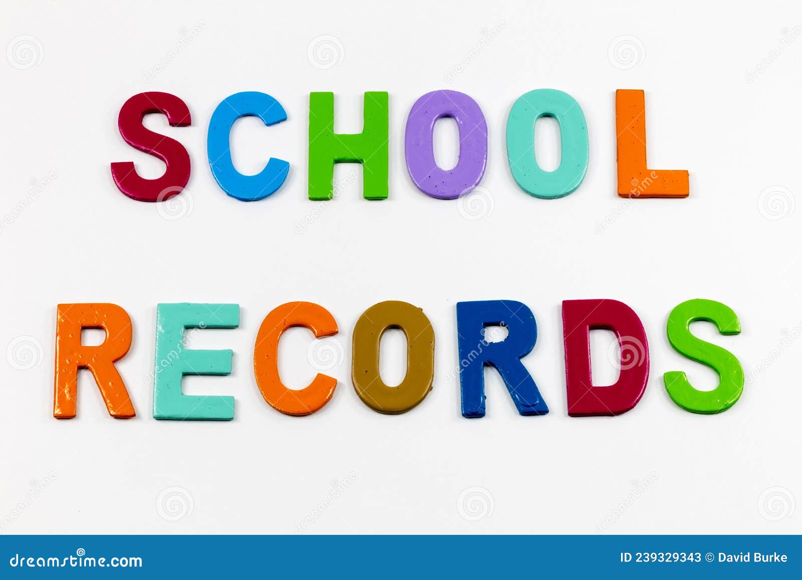 Types Of School Records And Registers - Free Printable Download