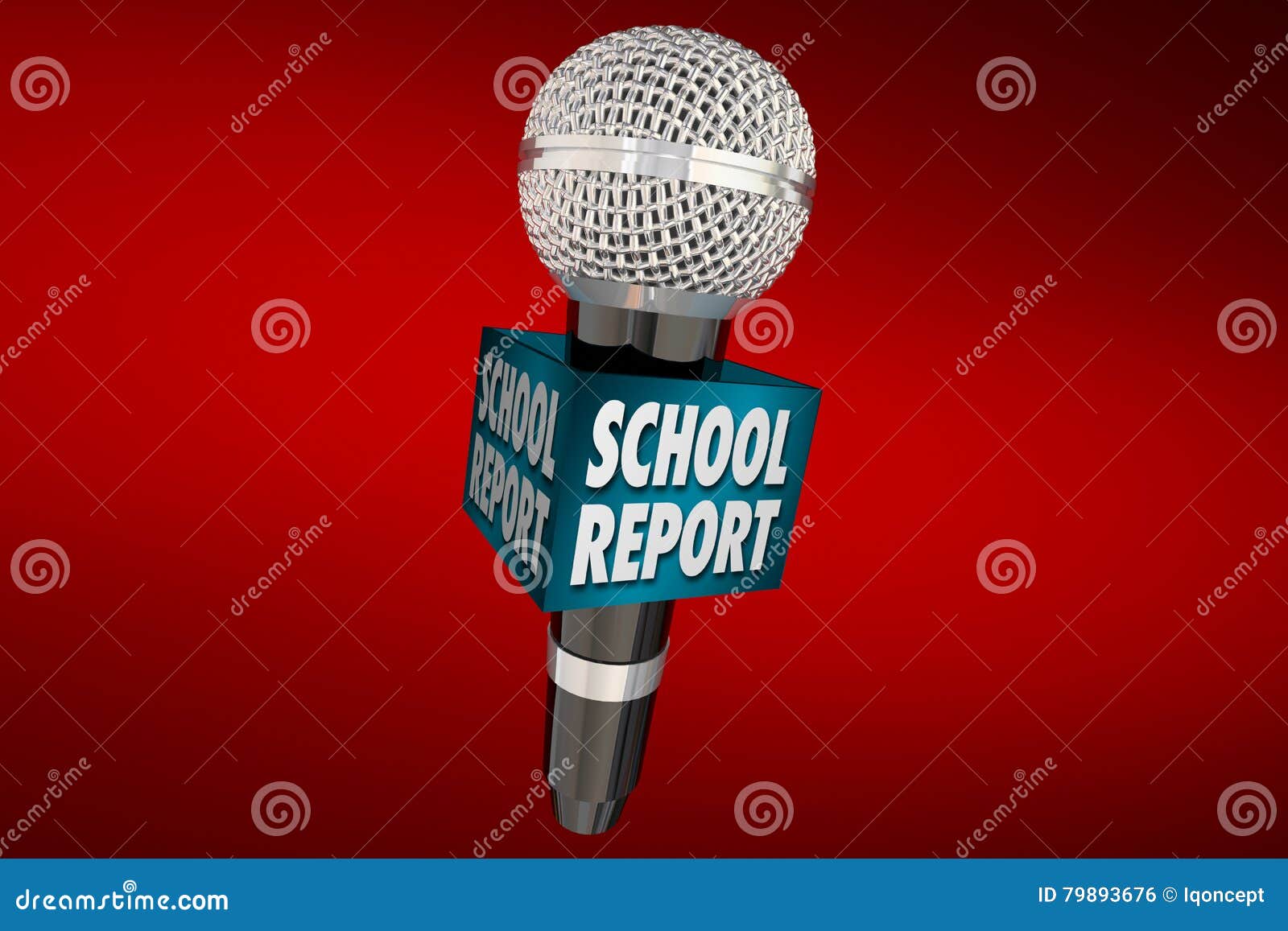 News Microphone Box Interview Radio TV Television Reporting Royalty ...