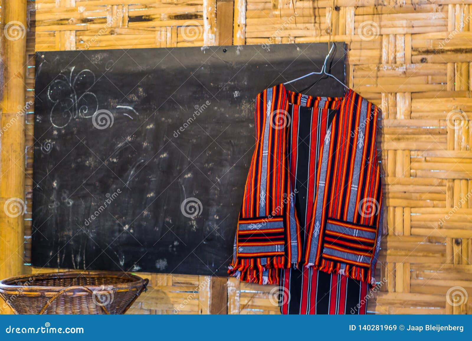 School Room in African Style, Interior of a African Class Room, Black ...