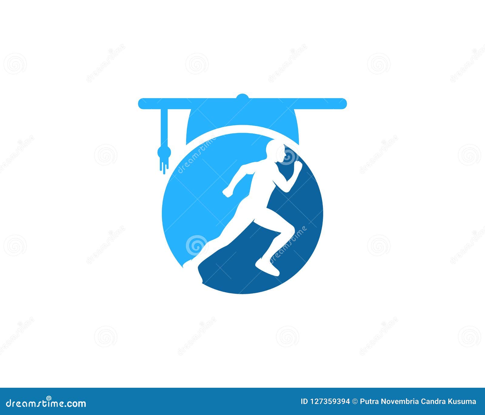 School Run Logo Icon Design Stock Vector - Illustration of concept ...
