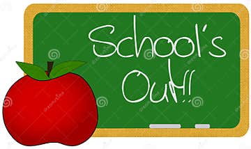 School s Out stock illustration. Illustration of summer - 7501816