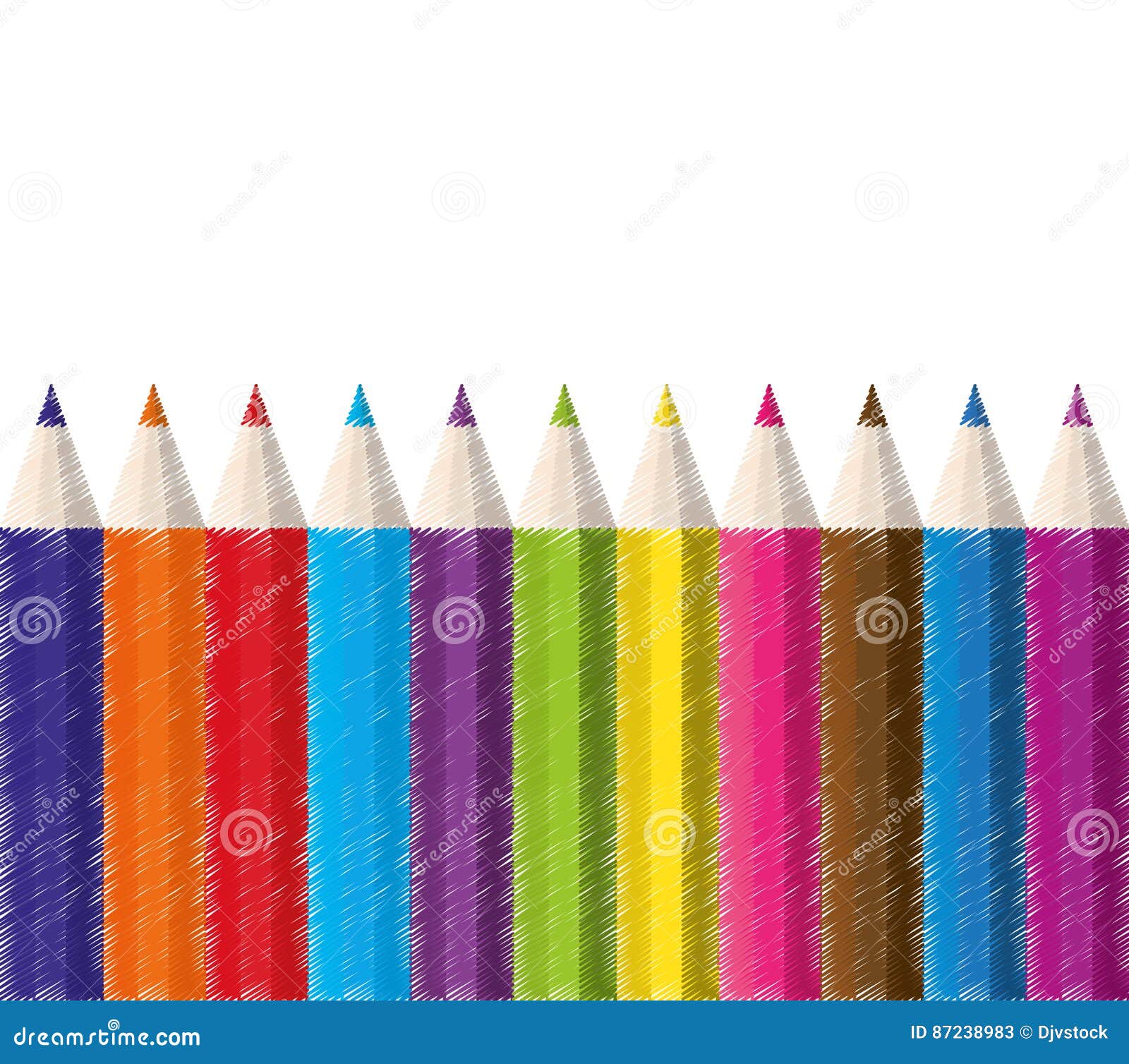 School S Pencil Wooden Design Stock Illustration - Illustration of ...