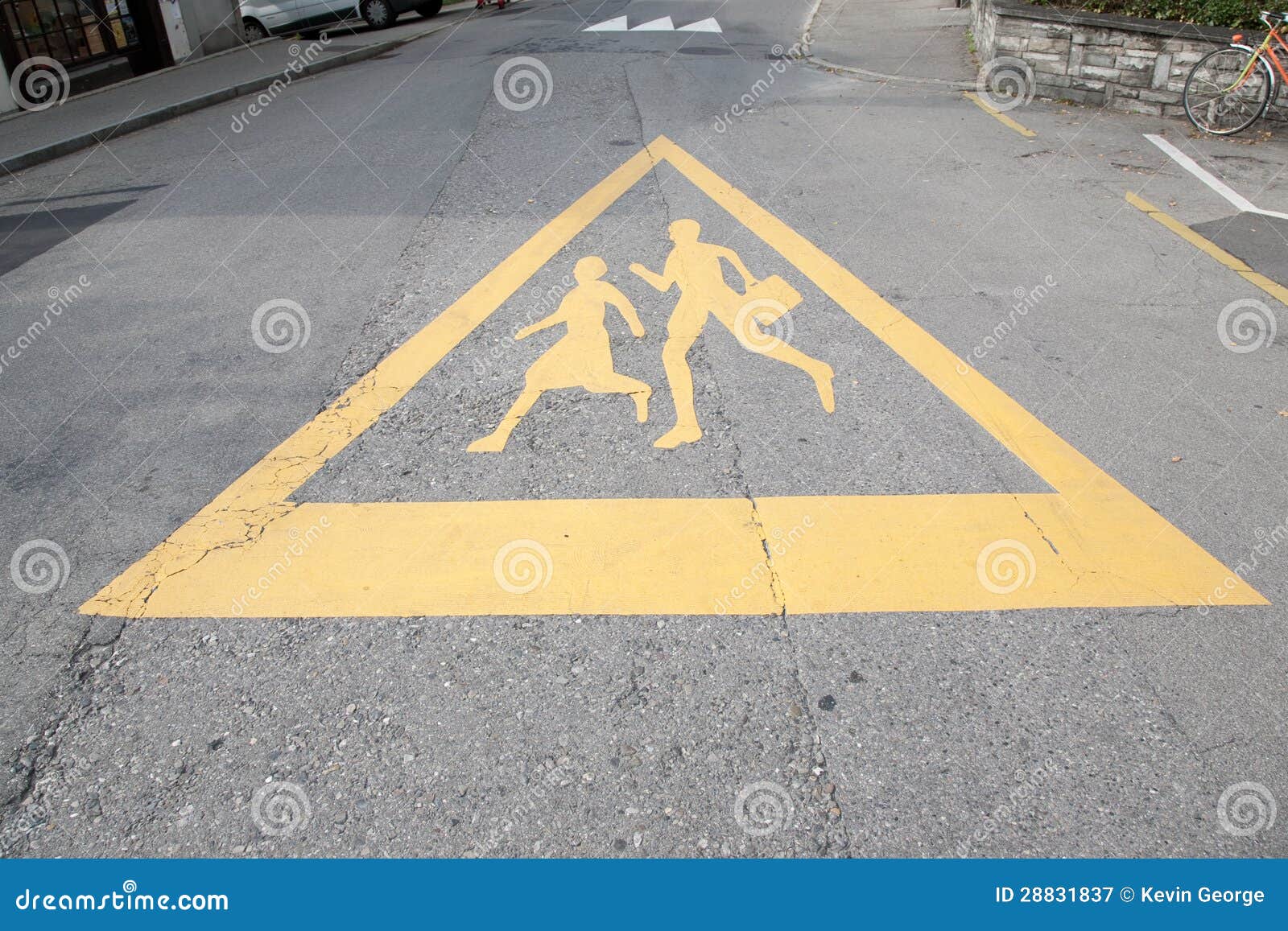 School Safety Sign Royalty-Free Stock Photography | CartoonDealer.com ...