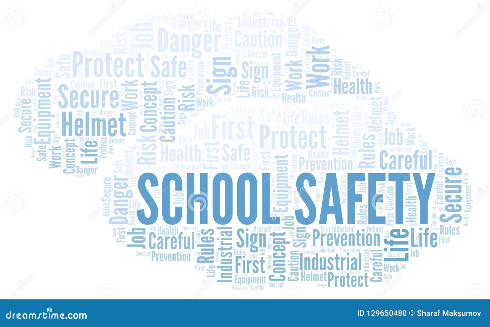 The School Safety Rules Poster Or Public Health Practices For Covid-19 ...