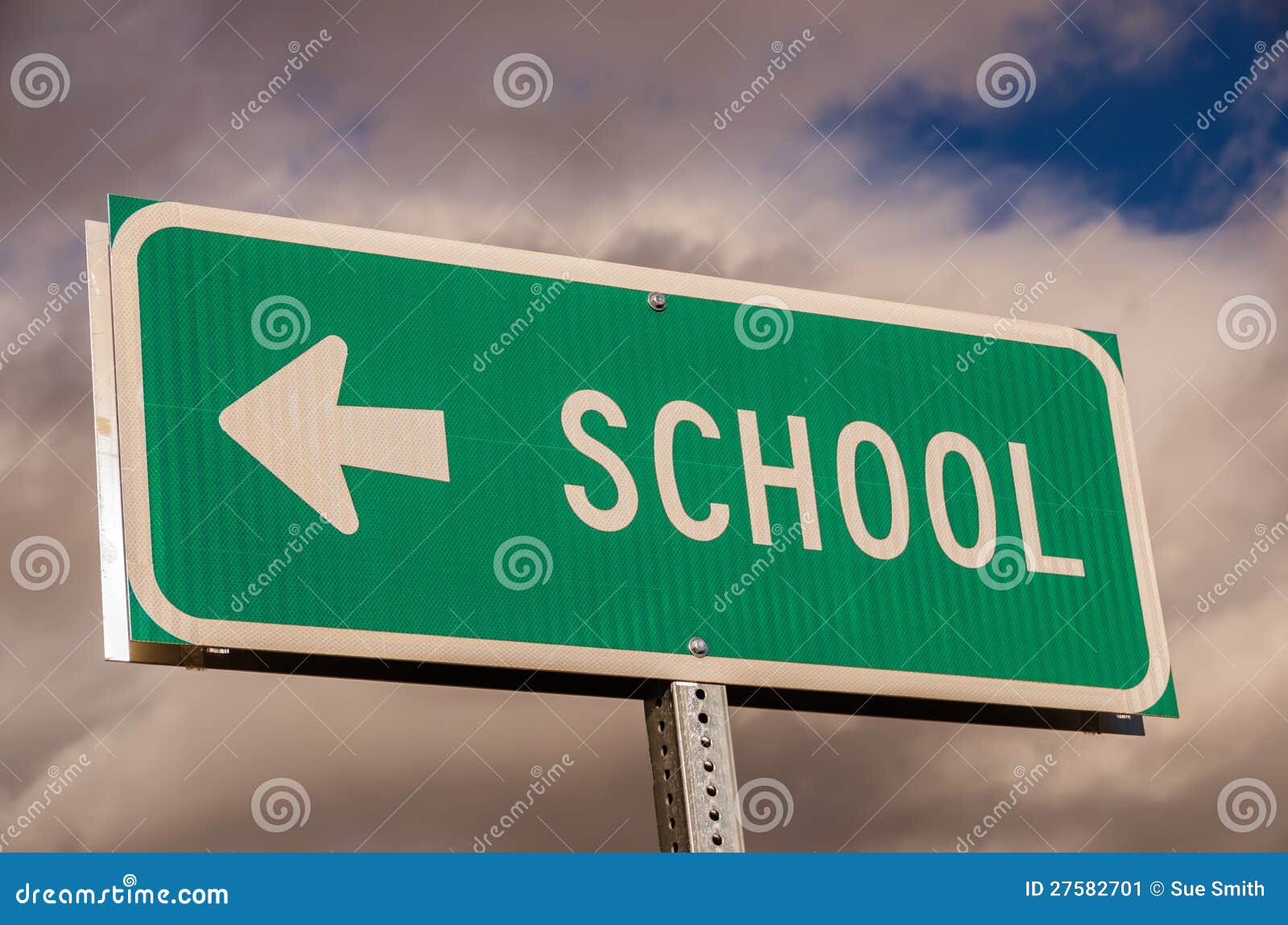 School Sign stock image. Image of notice, icon, white - 27582701