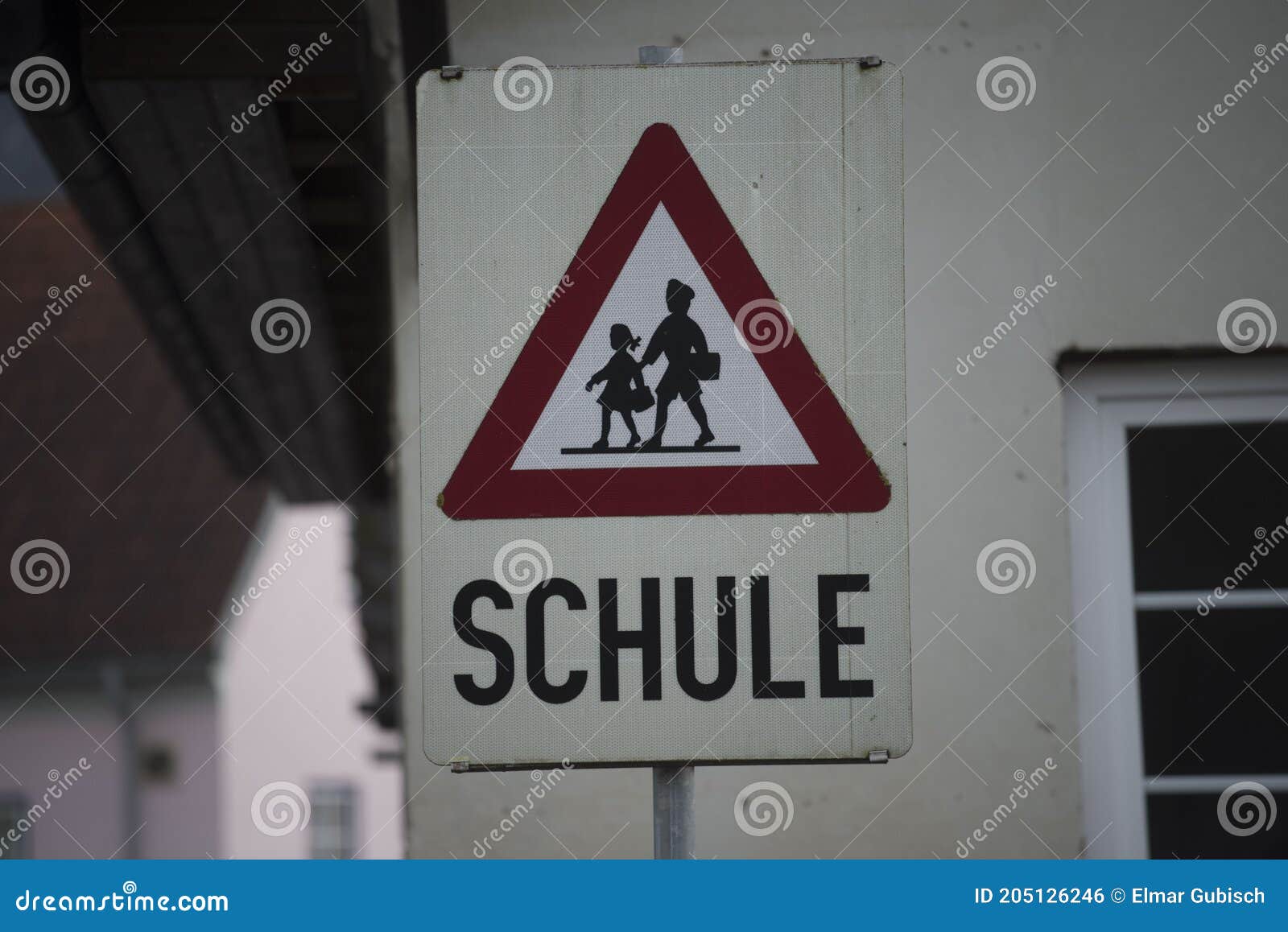 School Sign As a Symbol for Education Stock Photo - Image of childhood ...