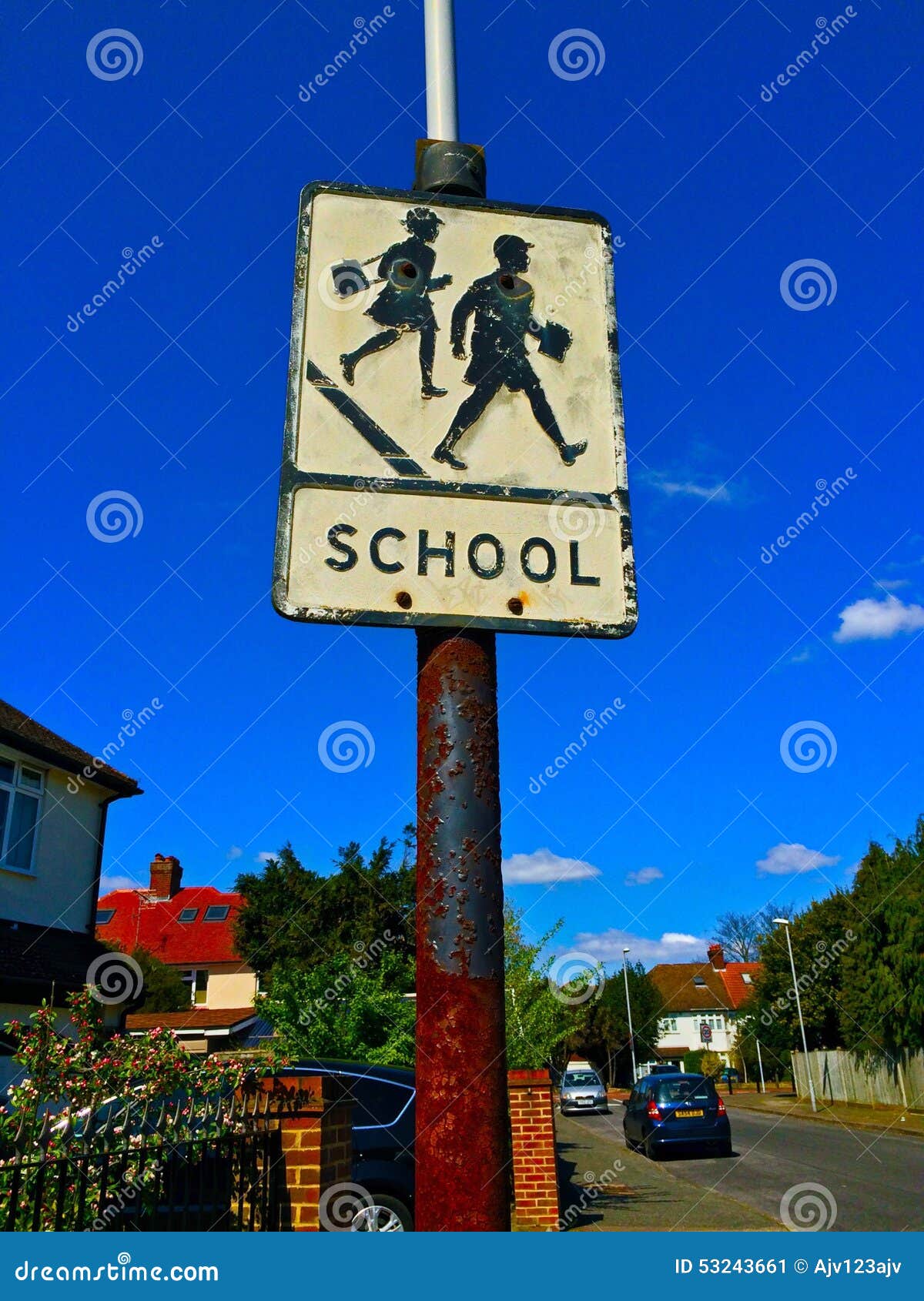 School Sign Board In Naran Valley, Pakistan Editorial Photo ...