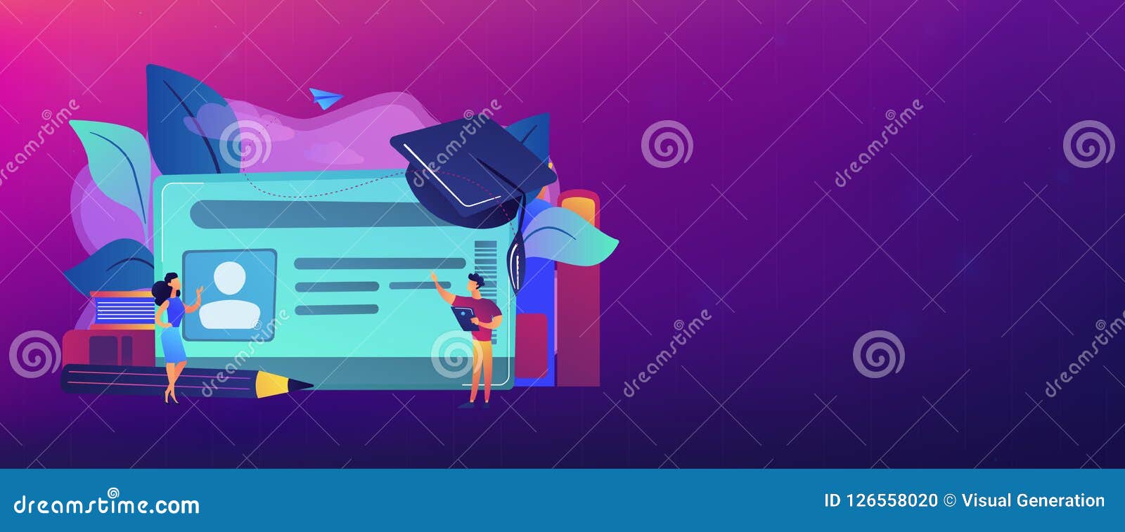 Smartcards for Schools Header Banner. Stock Vector - Illustration of ...