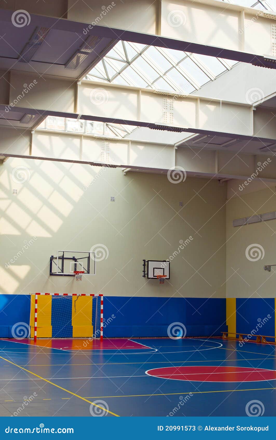 School sport training hall stock image. Image of details - 20991573