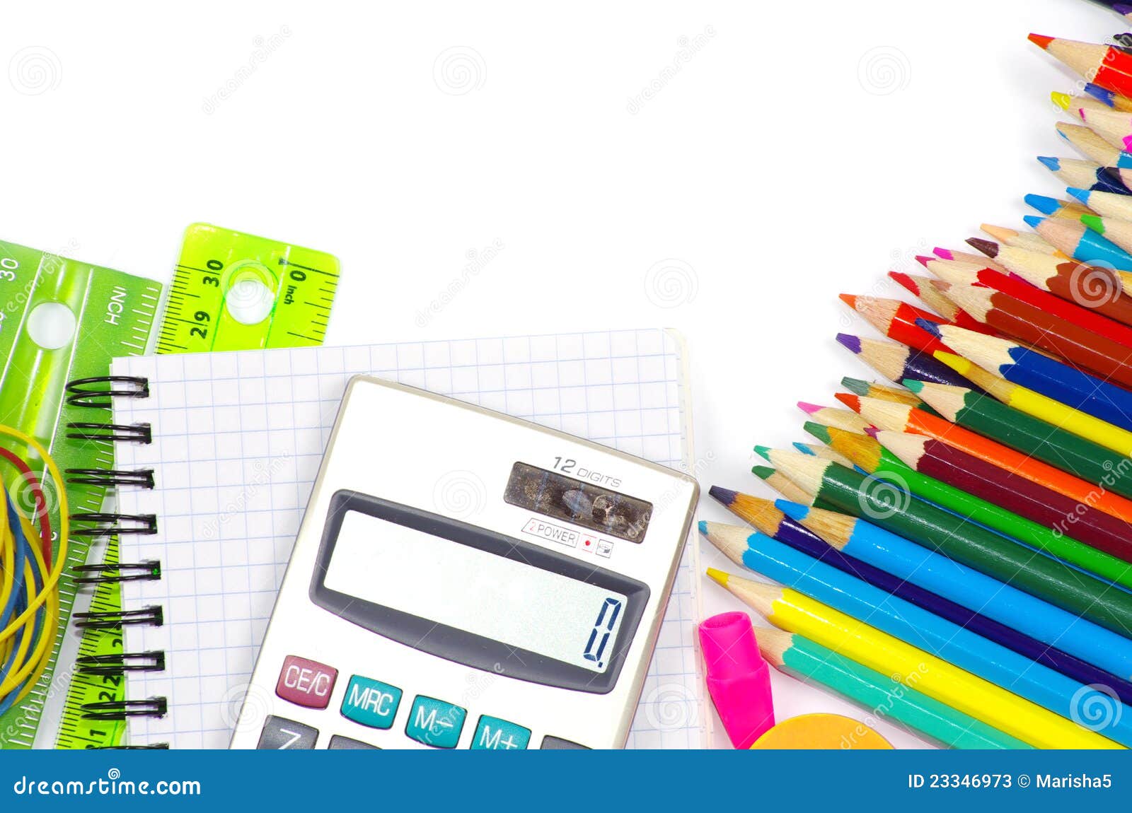 School Stationery Stock Photos - Image: 23346973