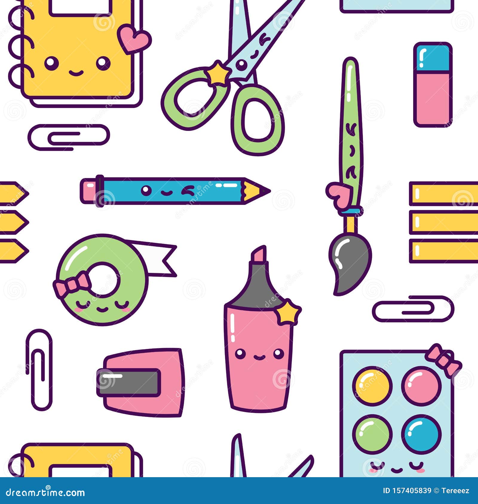 Kawaii And Cute Carrot Emoji Character Isolated On Color Background