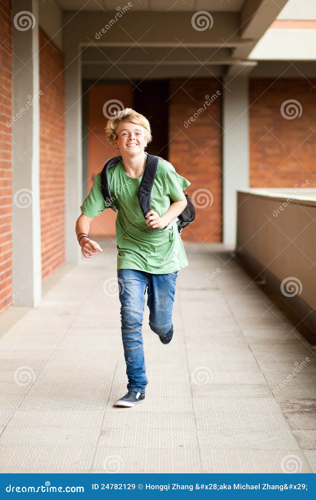 School student running stock image. Image of shoulder - 24782129