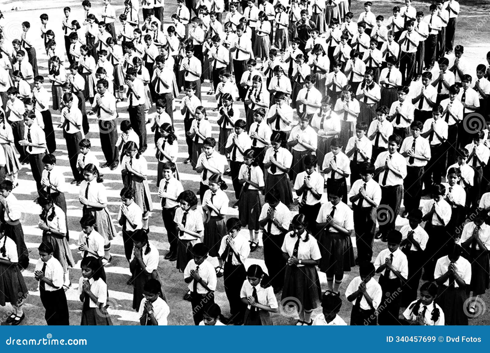 School Students Assembly India Editorial Stock Image - Image of india ...