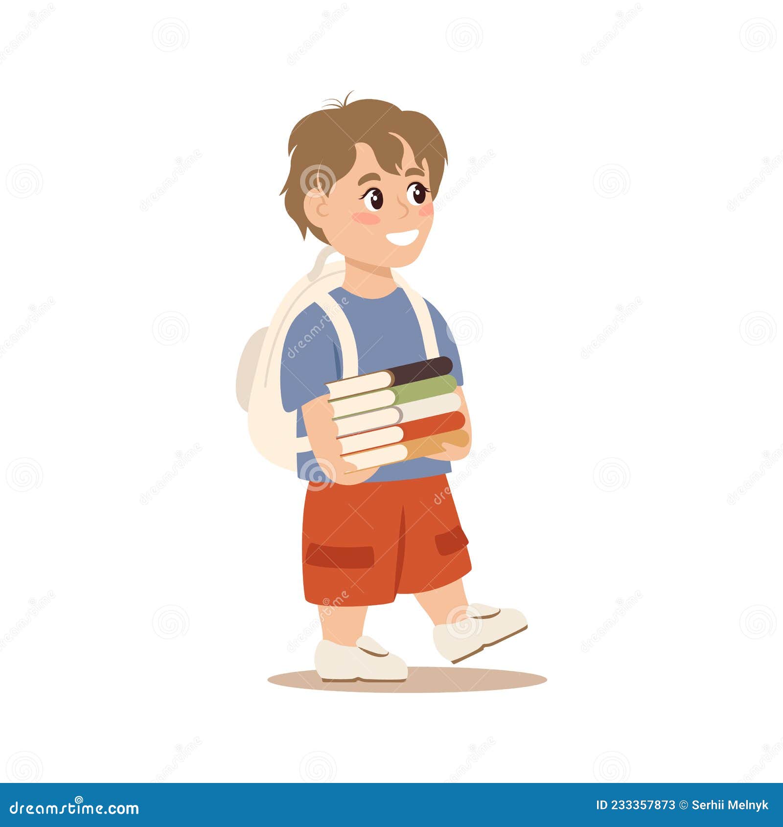 School students vector stock vector. Illustration of vector - 233357873