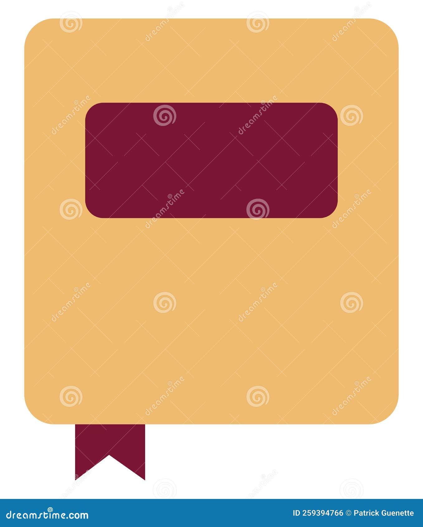 School study book, icon stock vector. Illustration of business - 259394766