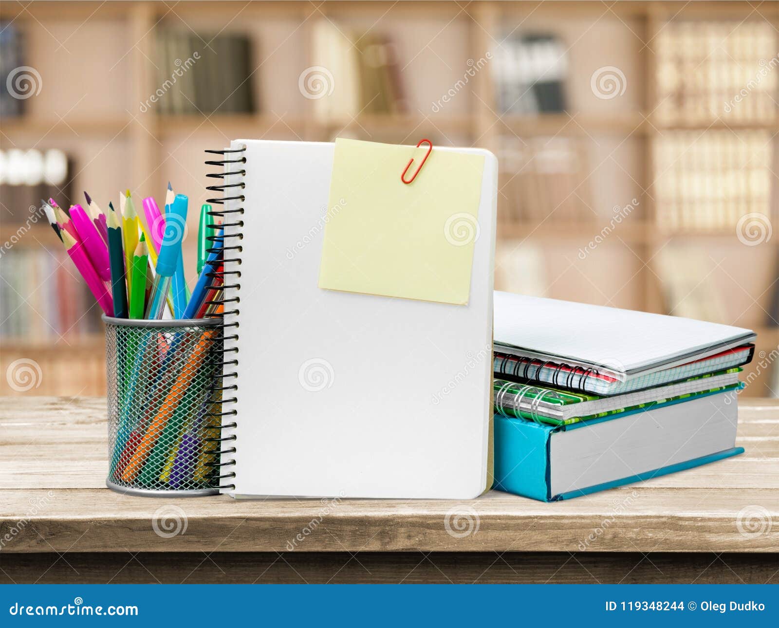 School stock photo. Image of notebook, concept, equipment - 119348244