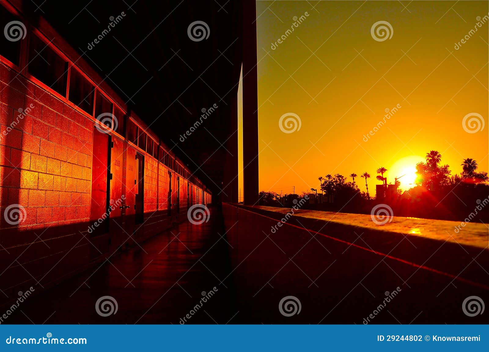 School sunset stock photo. Image of school, pretty, fade - 29244802