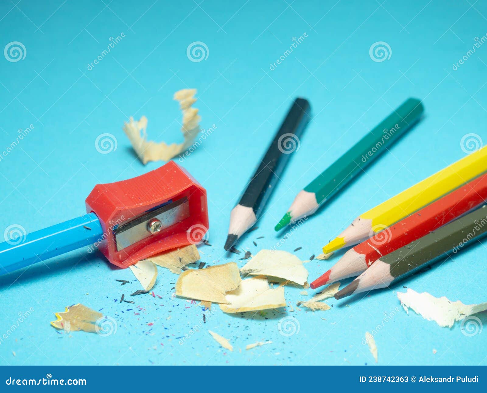 School Supplies. Pencil Sharpening. Pencil Sharpener . Multicolored ...