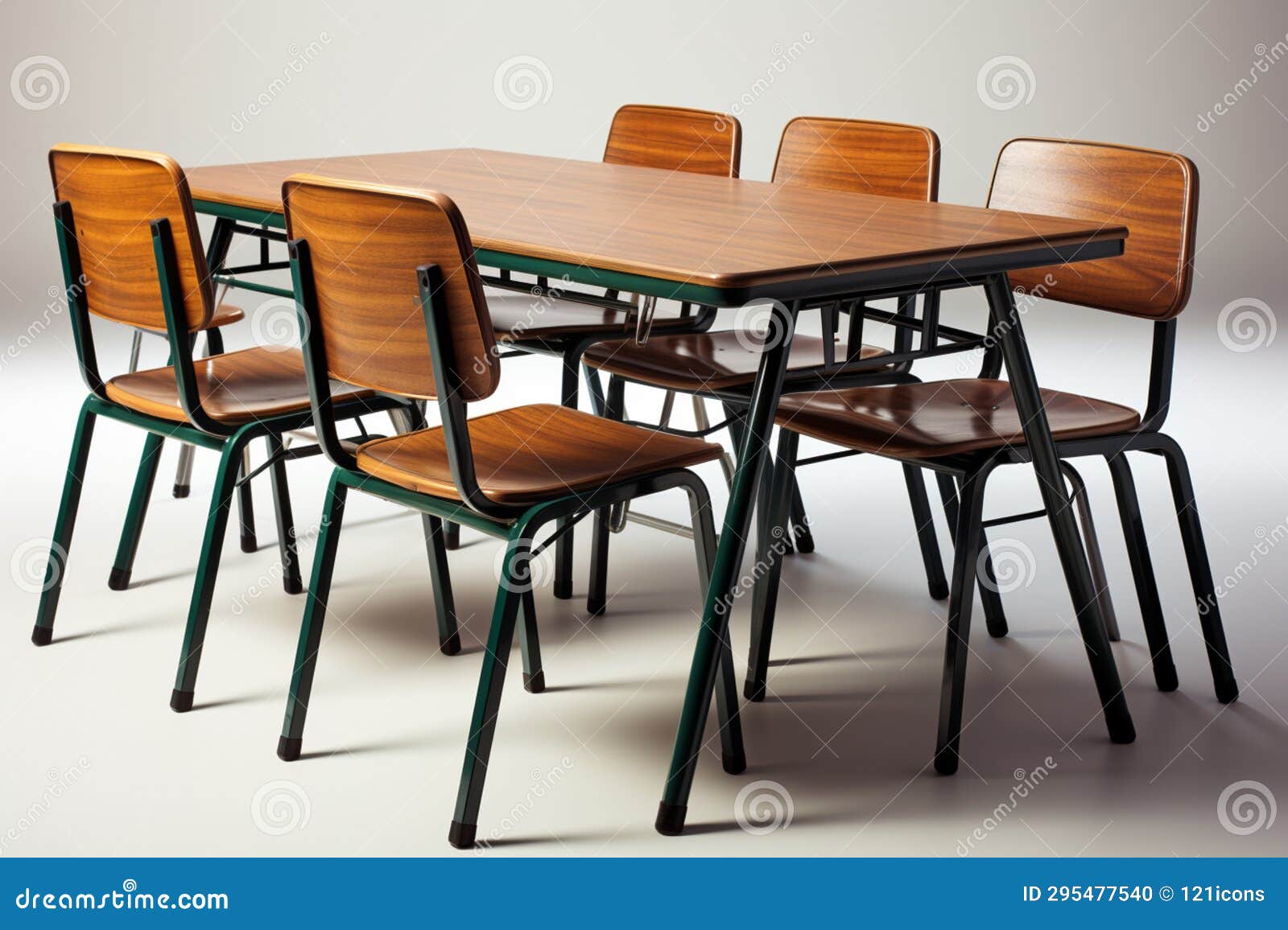 School Tables stock illustration. Illustration of classroom - 295477540