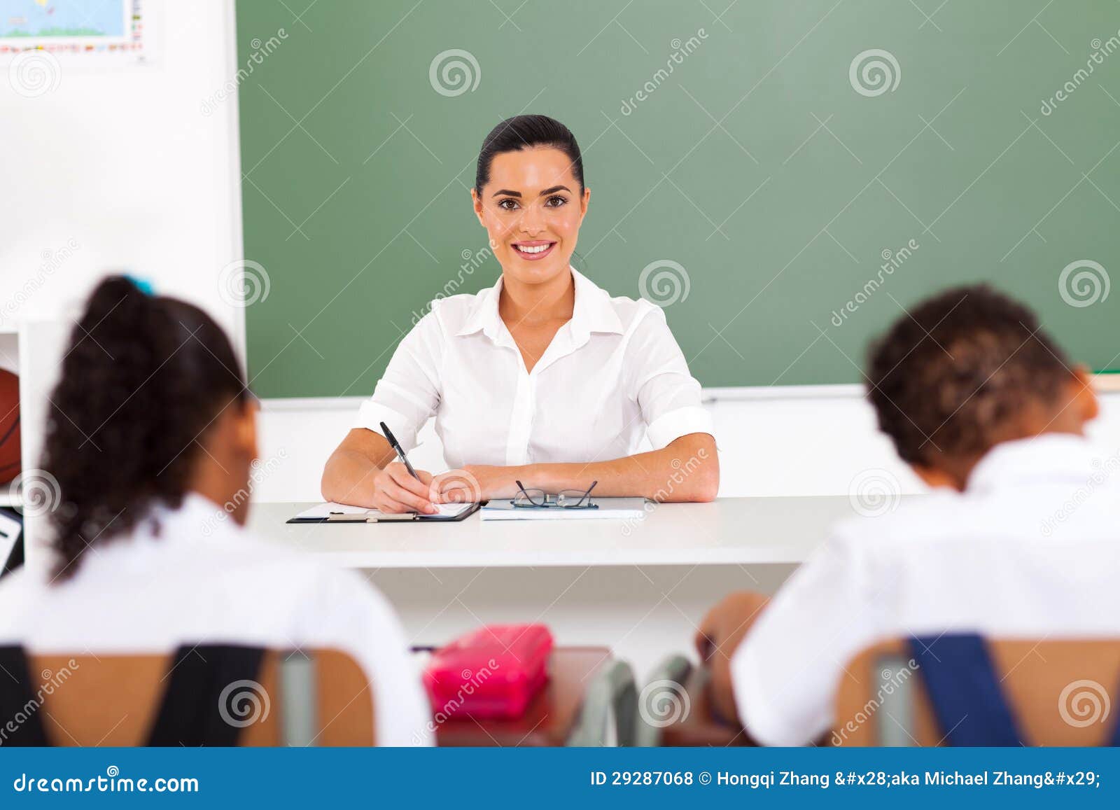 School teacher classroom stock photo. Image of kids, educator - 29287068