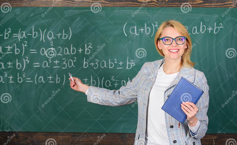 School Teacher Explain Things Well and Make Subject Interesting. What ...