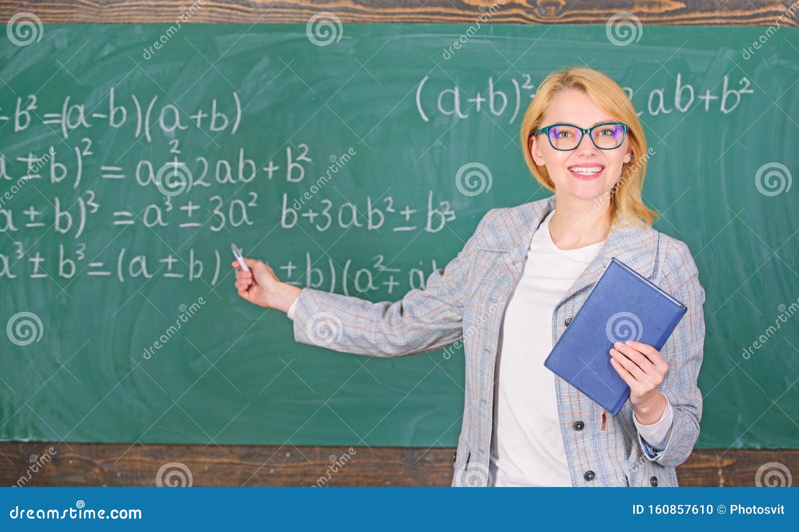 School Teacher Explain Things Well and Make Subject Interesting. What ...