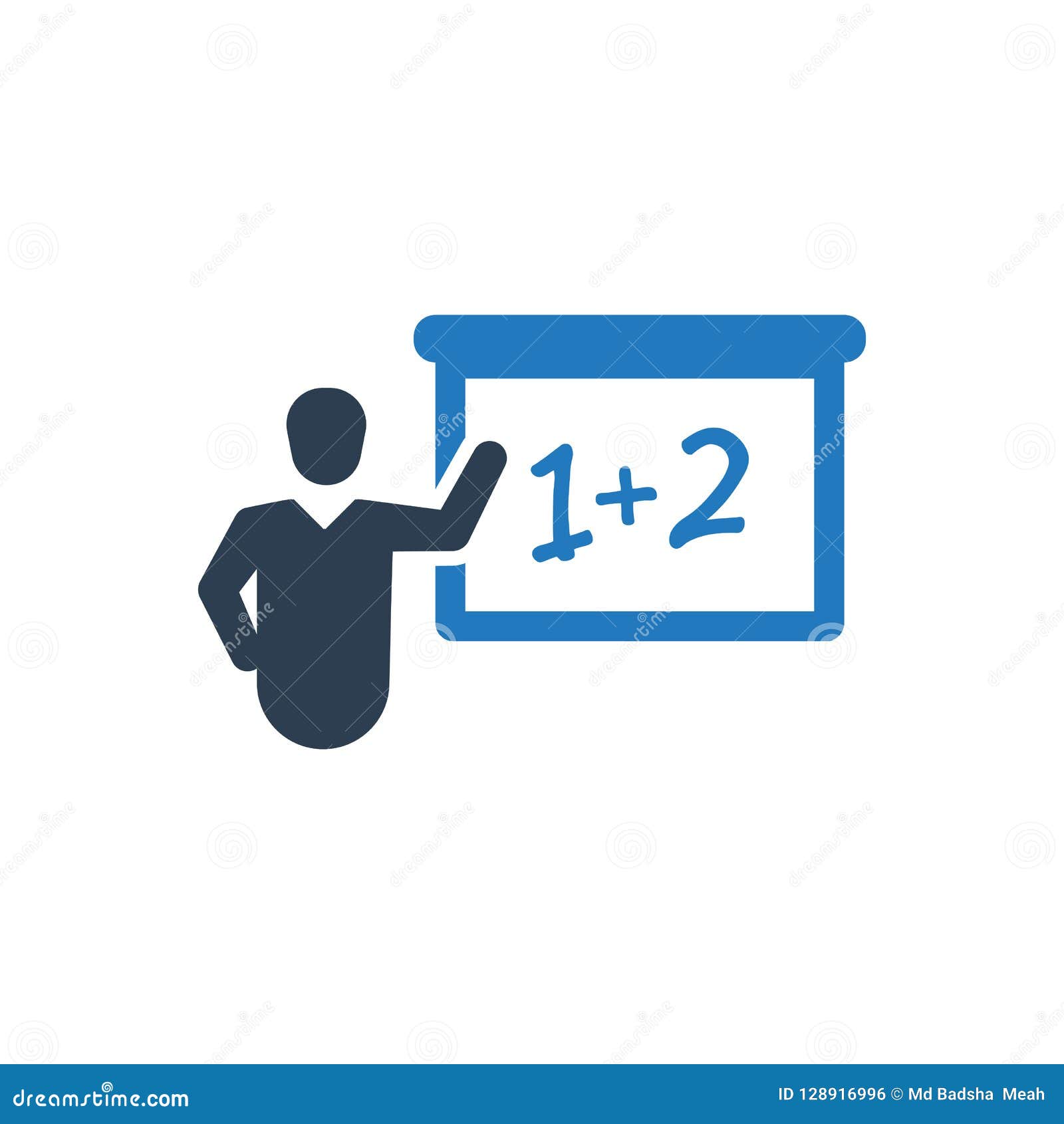 Teaching Icon Vector. Trendy Flat Teaching Icon From Artificial ...