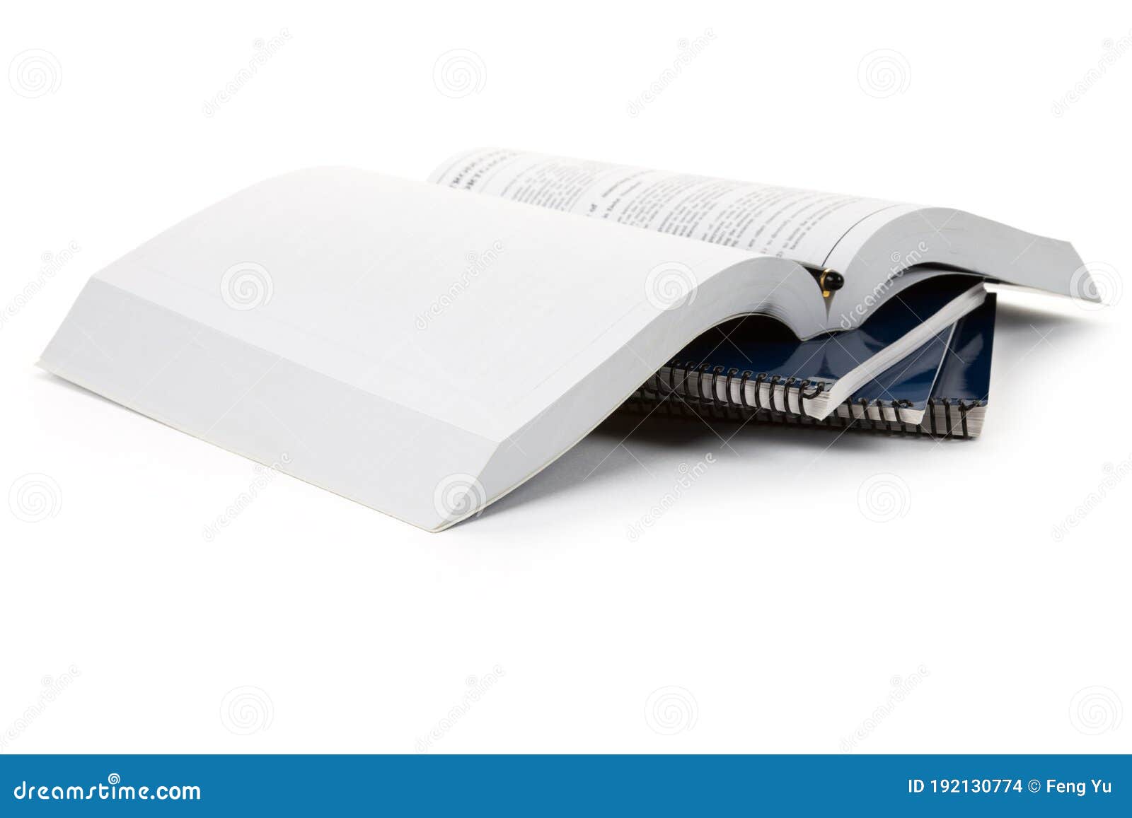 Open school textbook stock photo. Image of learning - 192130774
