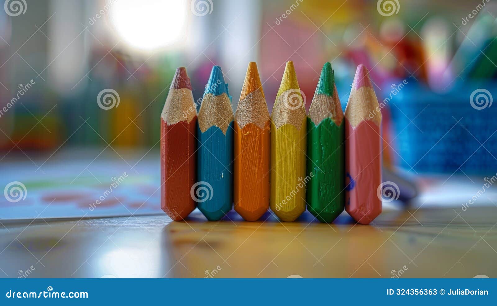 School Themed Pencils Symbolize the Commencement of the Academic Year ...