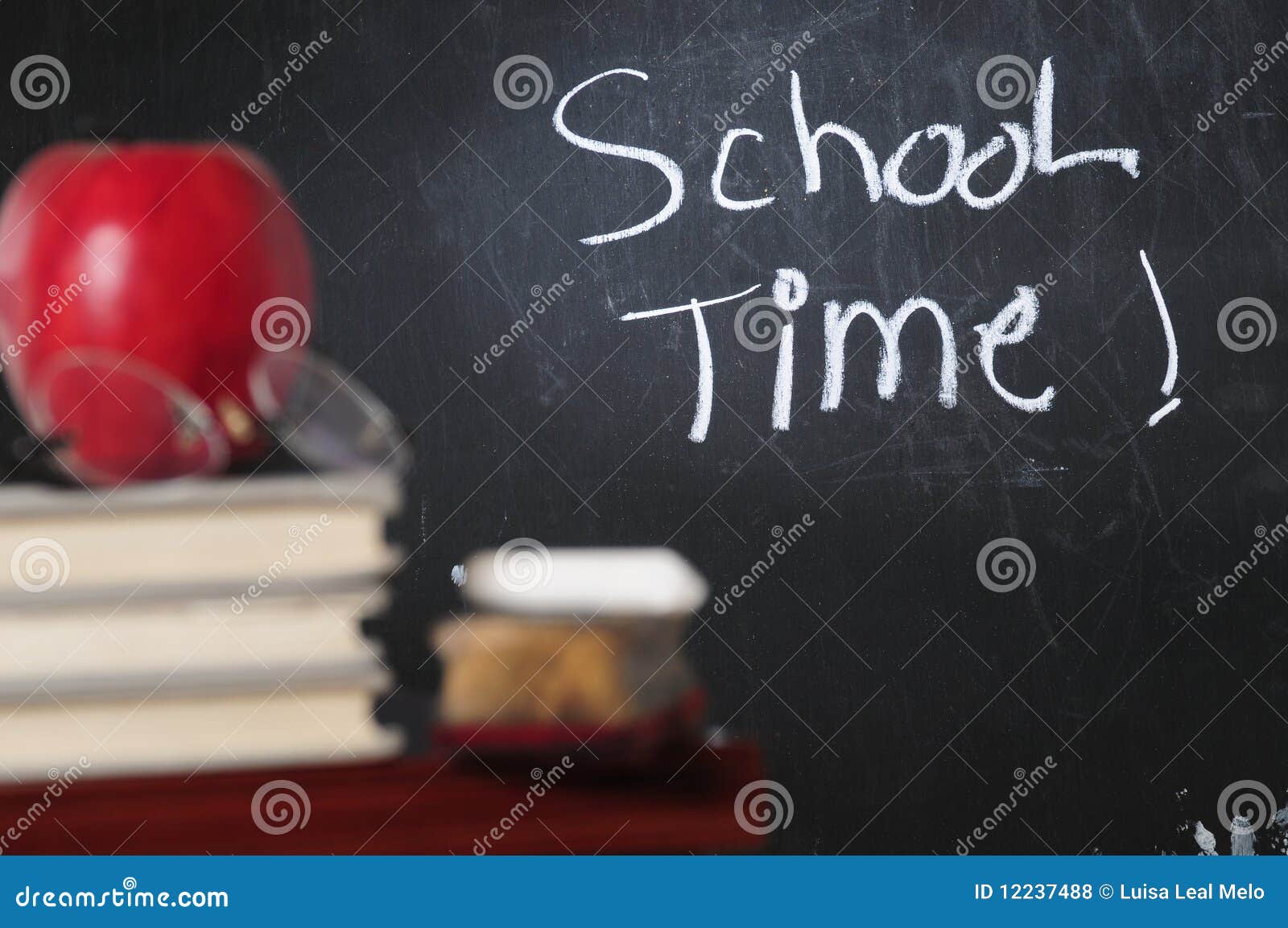 School time stock photo. Image of back, academic, eraser - 12237488
