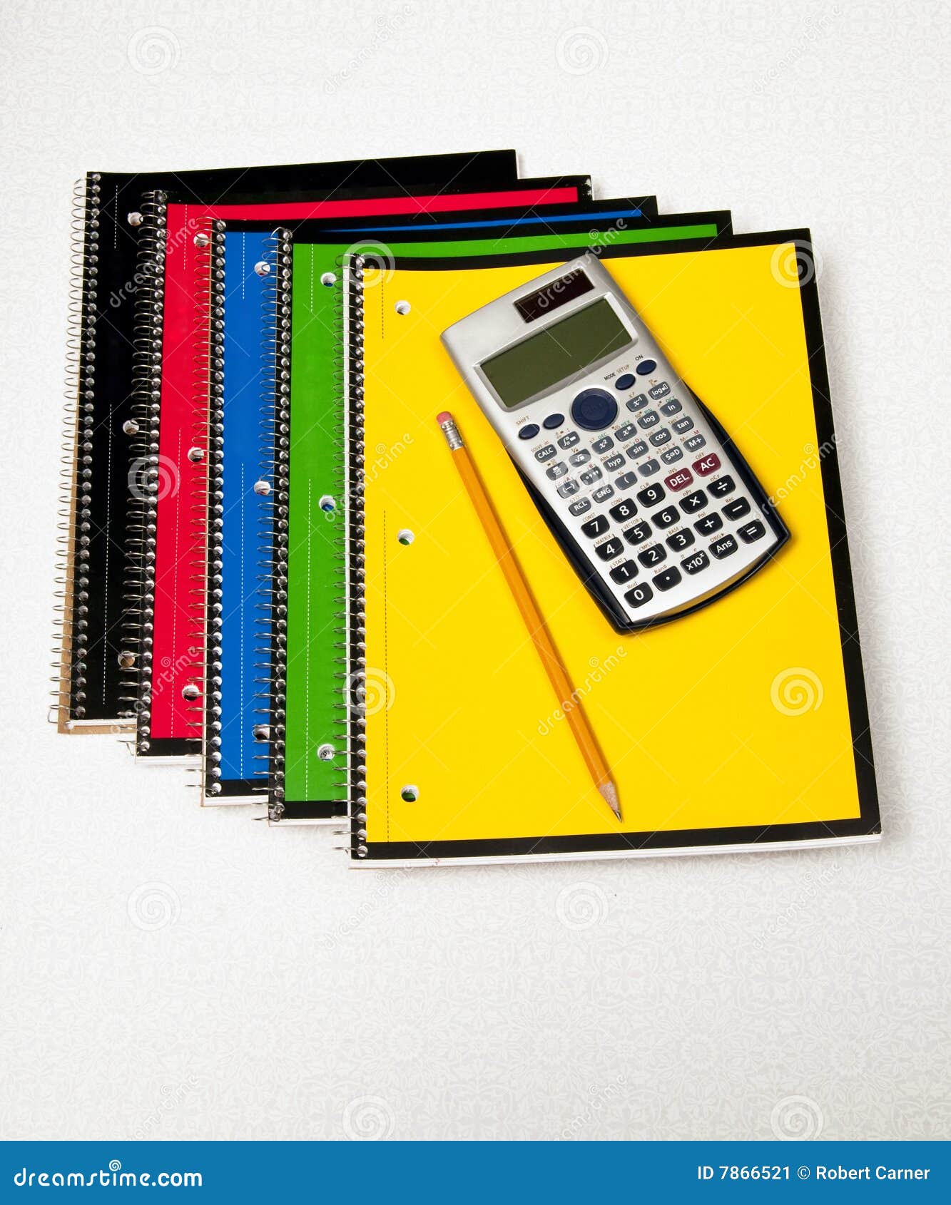School tools stock image. Image of business, bound, calculator - 7866521