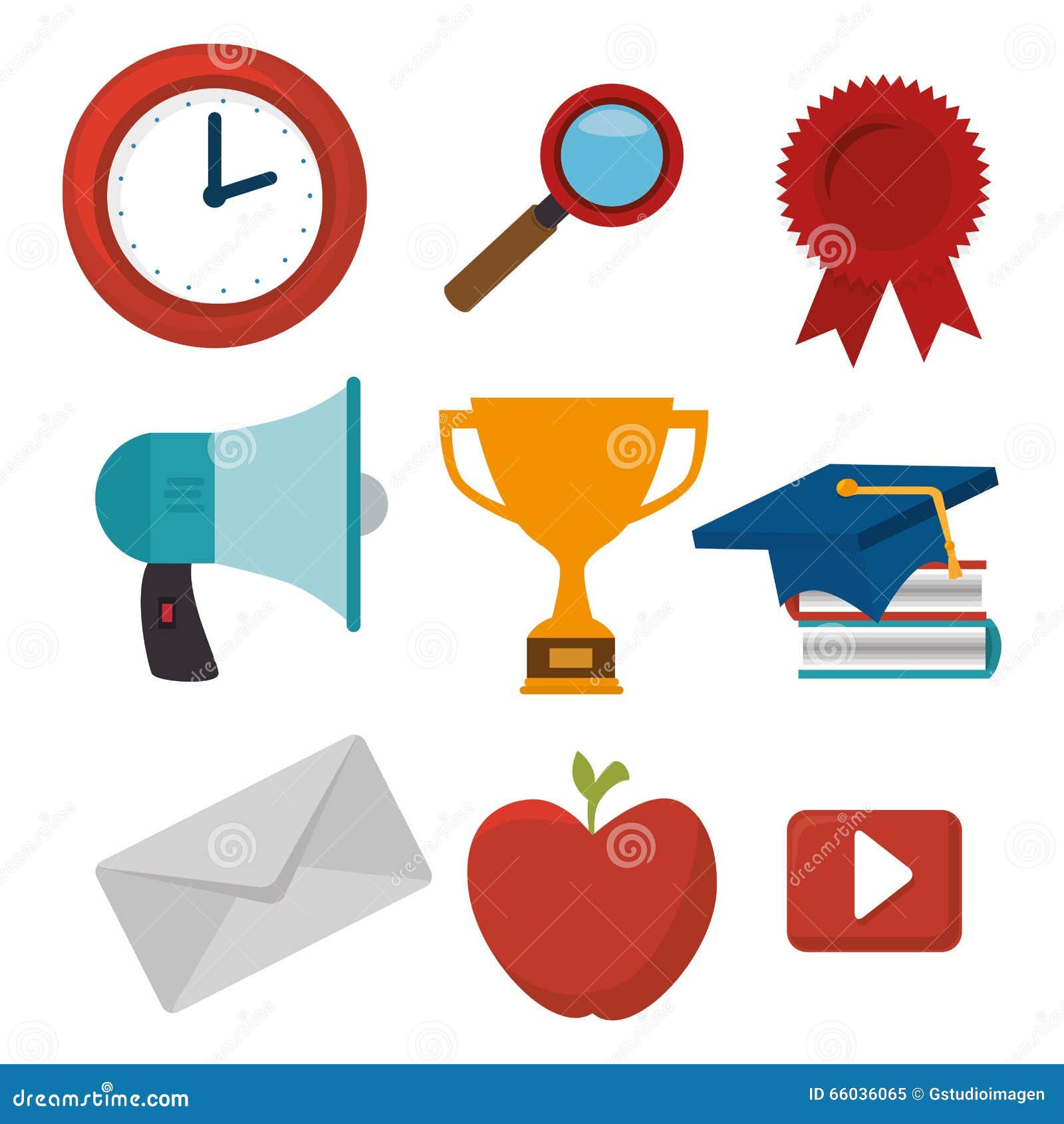 School Traditional Education Stock Illustration - Illustration of email ...