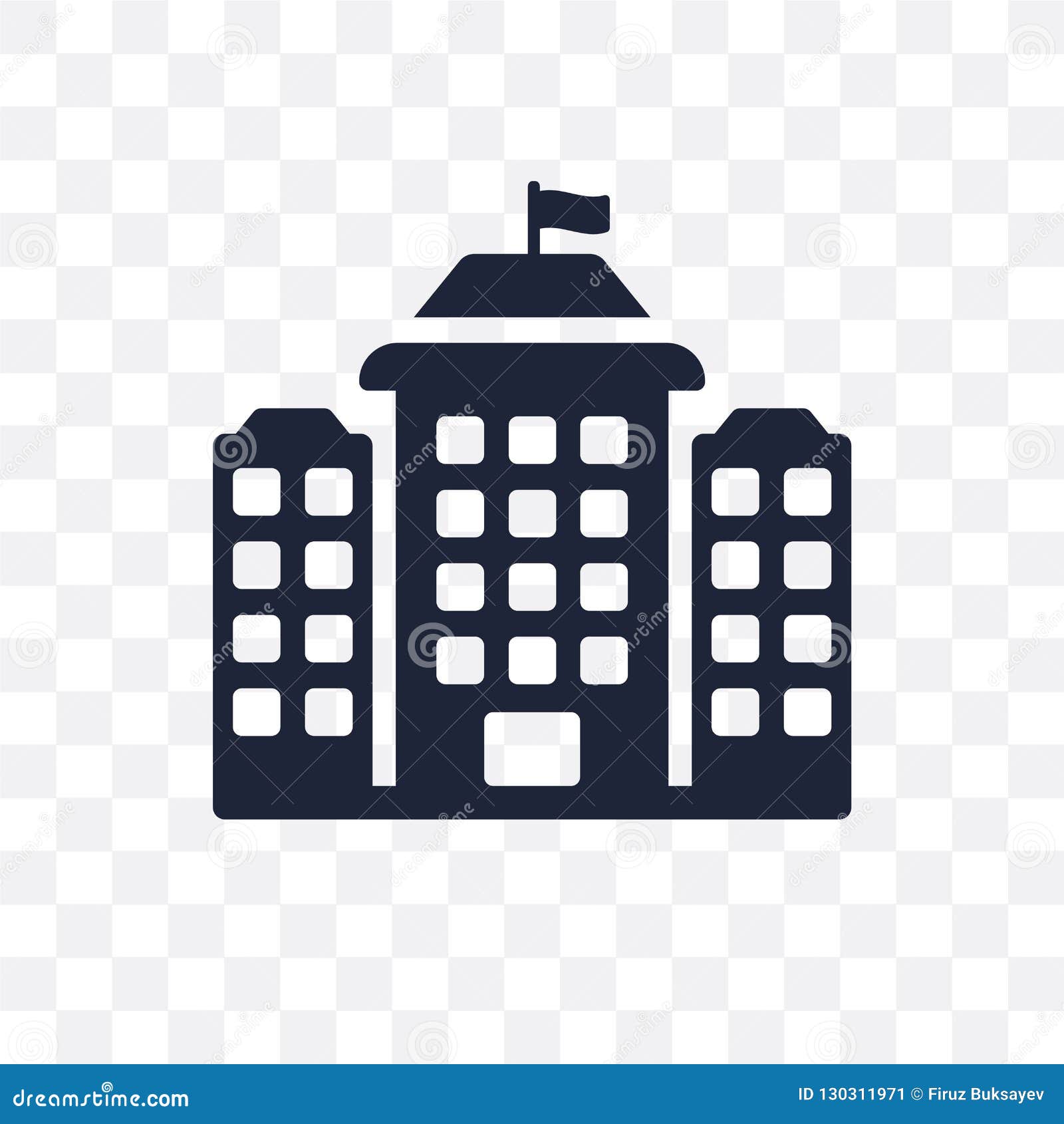 School Transparent Icon. School Symbol Design from Education Col Stock ...