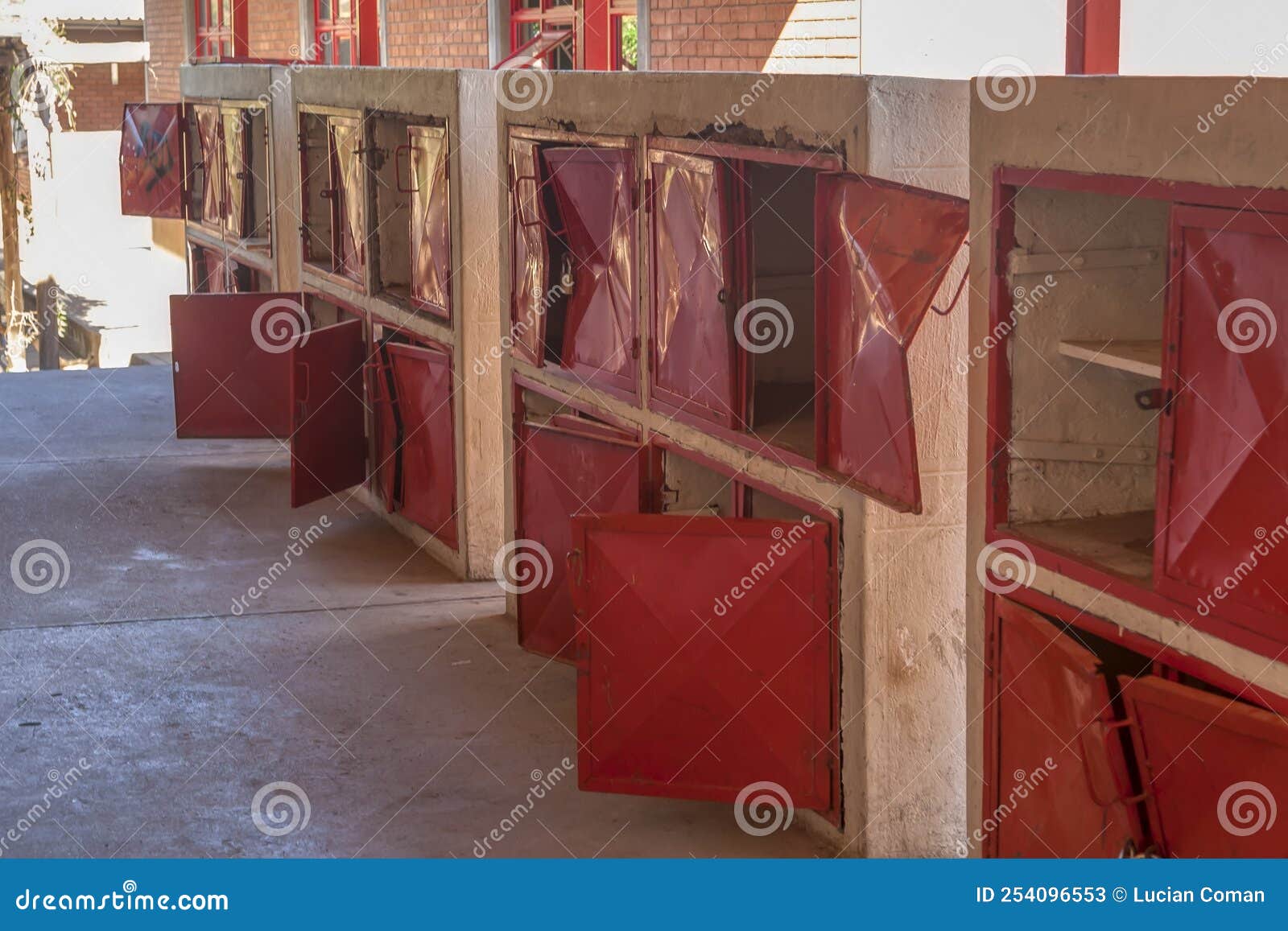 School vandalism stock image. Image of broken, devastated - 254096553