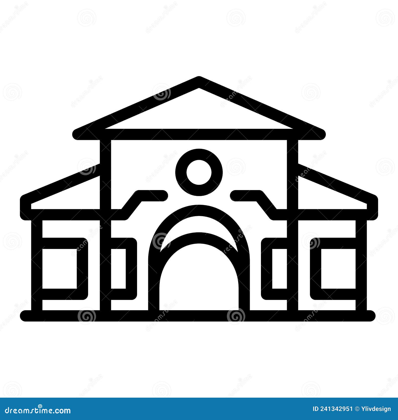 School Violence Icon Outline Vector. Bully Abuse Stock Vector ...