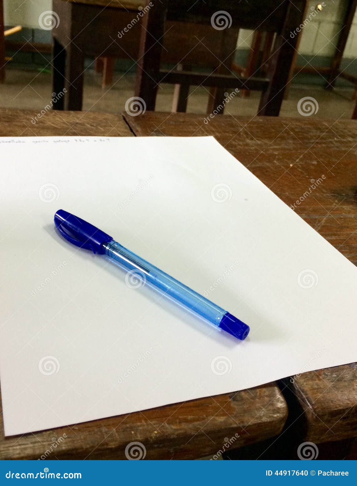 School stock photo. Image of paper, school, white, table - 44917640
