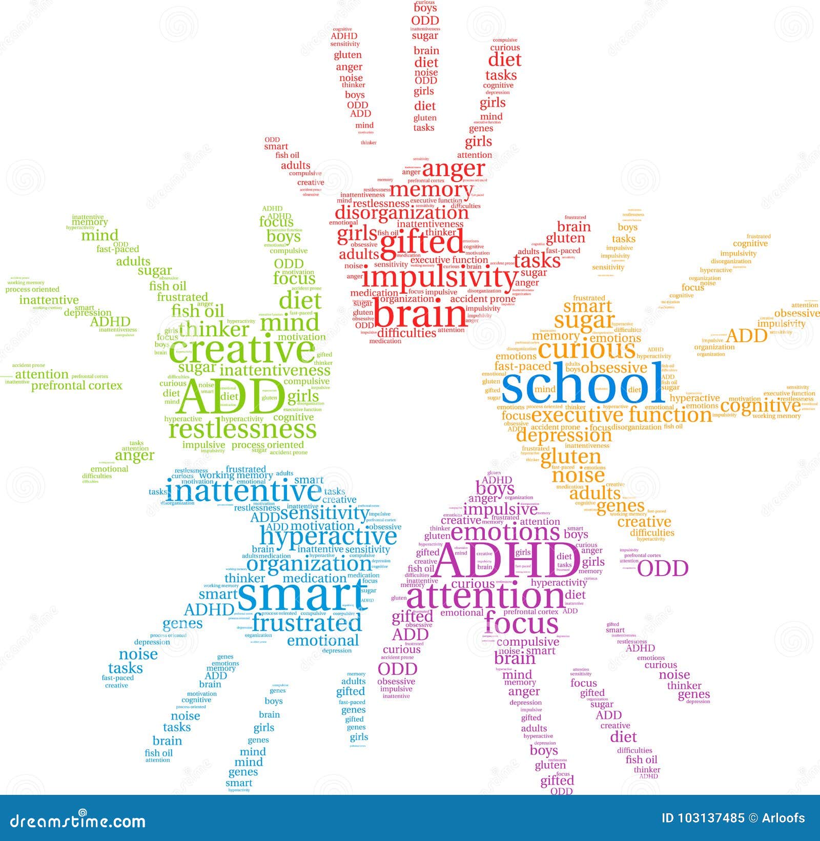 School Word Cloud stock illustration. Illustration of creative - 103137485