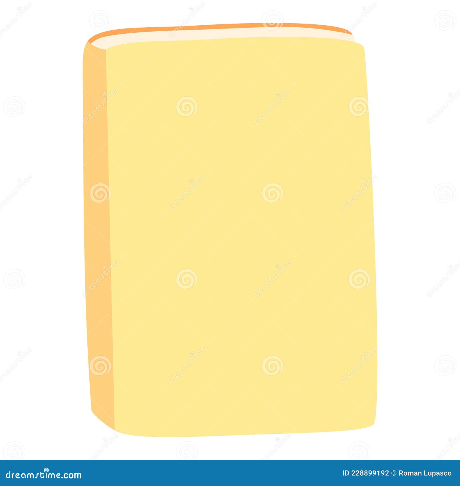 School Yellow Book Icon Cartoon Vector. University Study Stock Vector ...