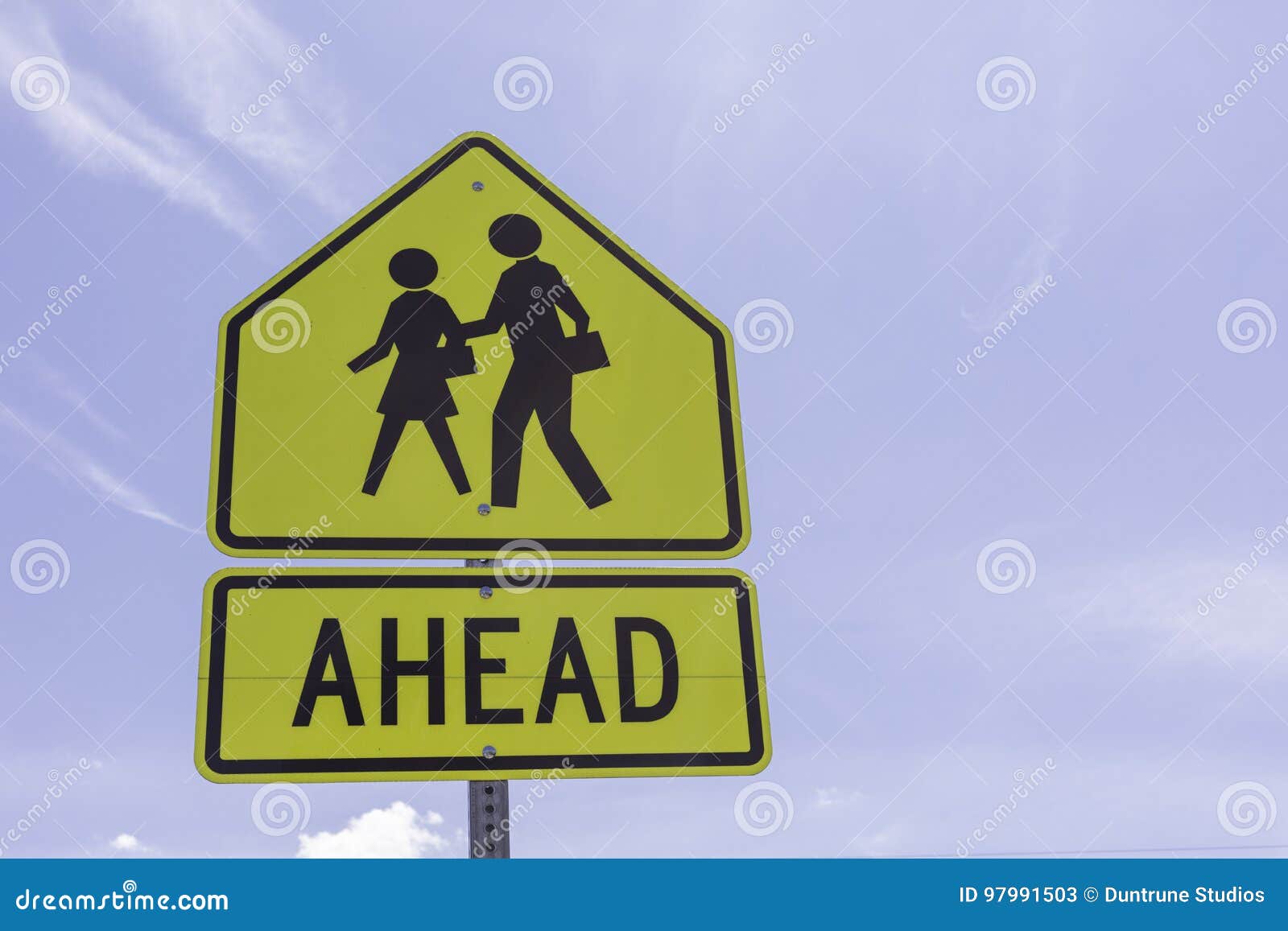 School Zone 2 stock image. Image of roadsign, color, highway - 97991503