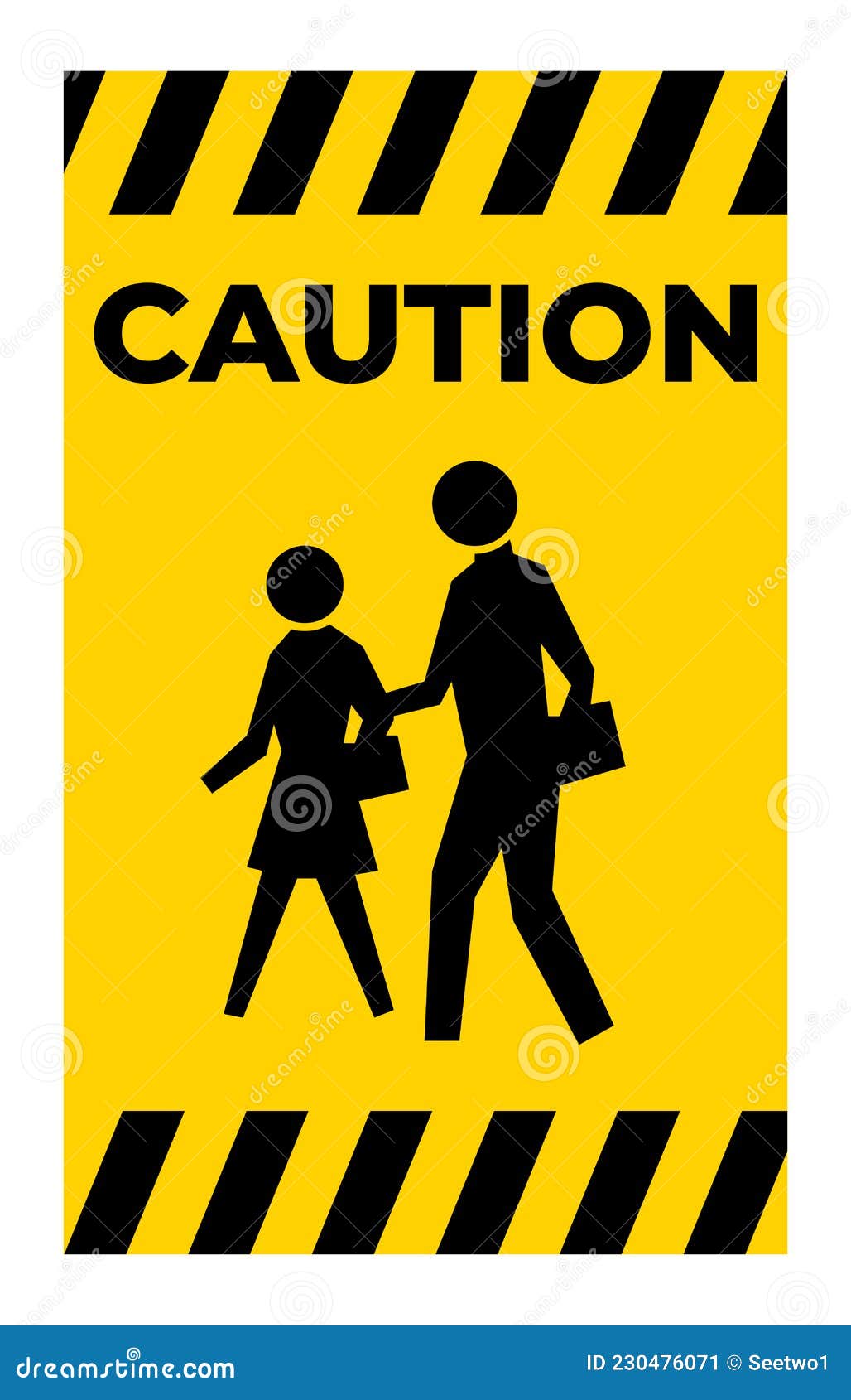 School Zone Symbol Sign Isolate on White Background,Vector Illustration ...